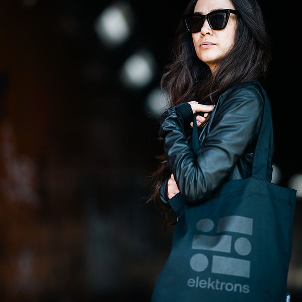 ELEKTRONS BLACK LOGO TWILL BAG – Elektrons